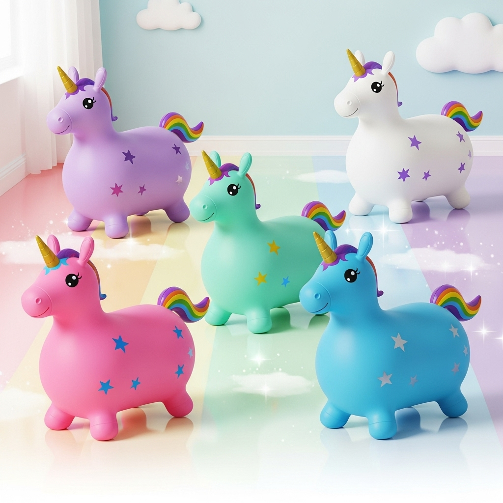 Jumping Ride-On Ponies – Giggle Nest