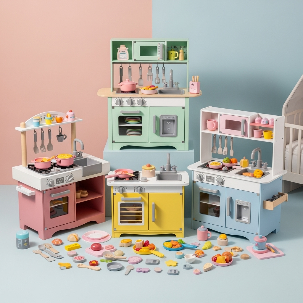 Pretend Play Kitchen Sets – Giggle Nest