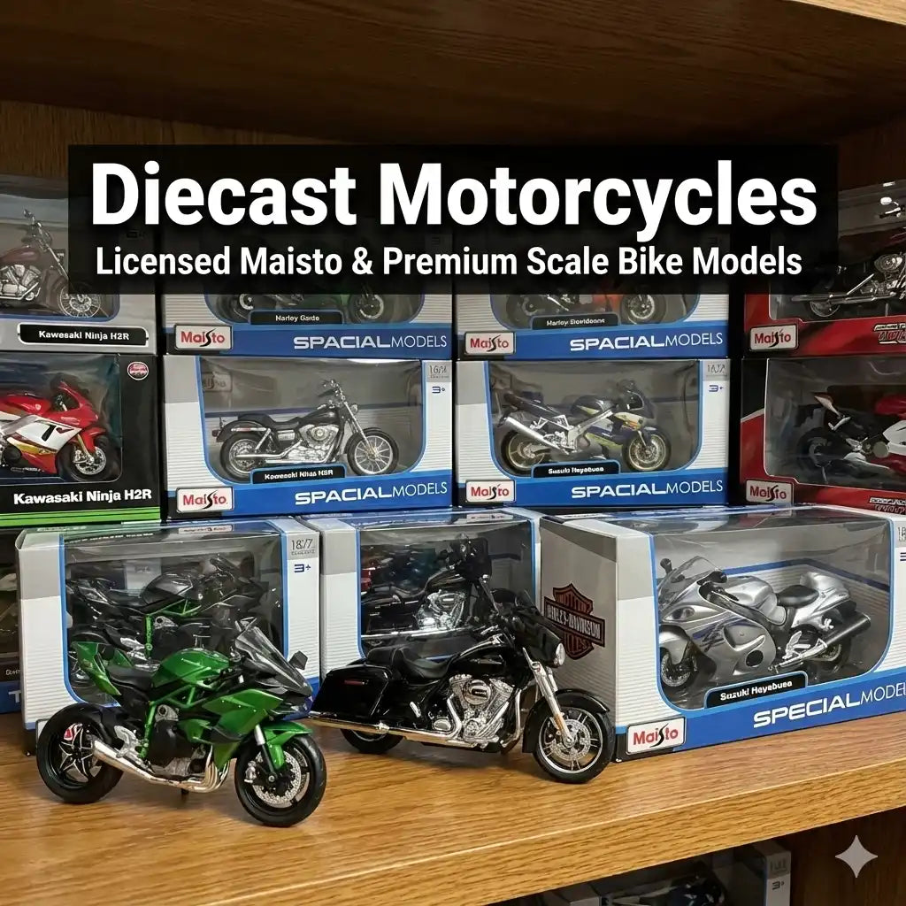 Diecast Motorcycles – Licensed Maisto & Premium Bike Models – Giggle Nest