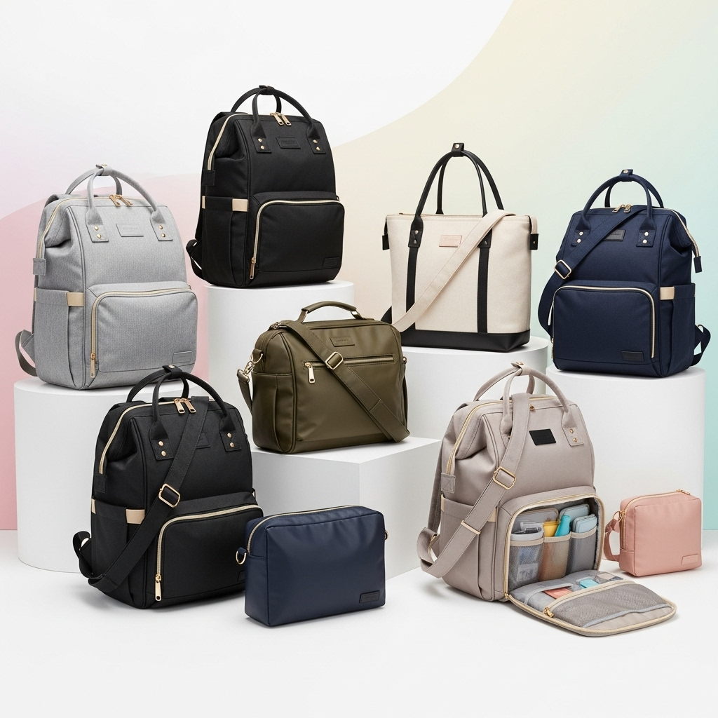 Diaper Bags & Mommy Backpacks – Giggle Nest